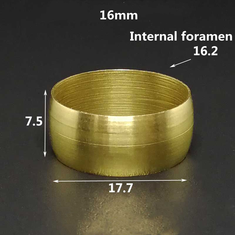 Brass Olive Barrel Plumbing Olives Compression Fitting Copper Pipe Gas ...