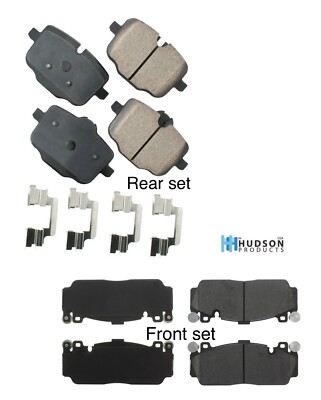 2012-2018 BMW F10 M5 F06 F12 F13 M6 BRAKE PAD SET (FRONT & REAR) CARBON ...