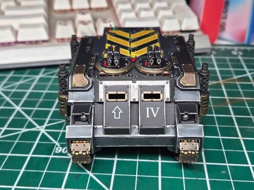 Painted Iron Warriors Deimos Pattern Rhino Warhammer Horus Heresy 30k ...
