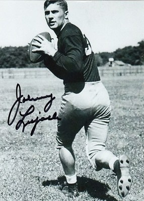 Heisman Johnny Lujack Notre Dame 1947 SIGNED 4x6 PHOTO AUTOGRAPHED | eBay