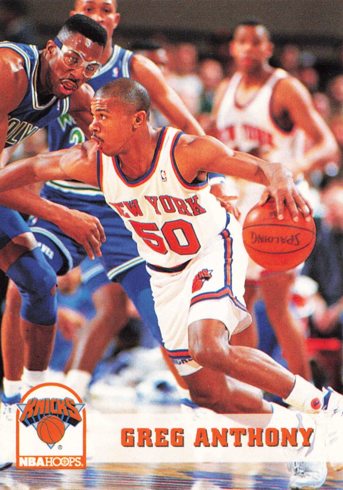 Greg Anthony 1993 Hoops #143 New York Knicks | eBay