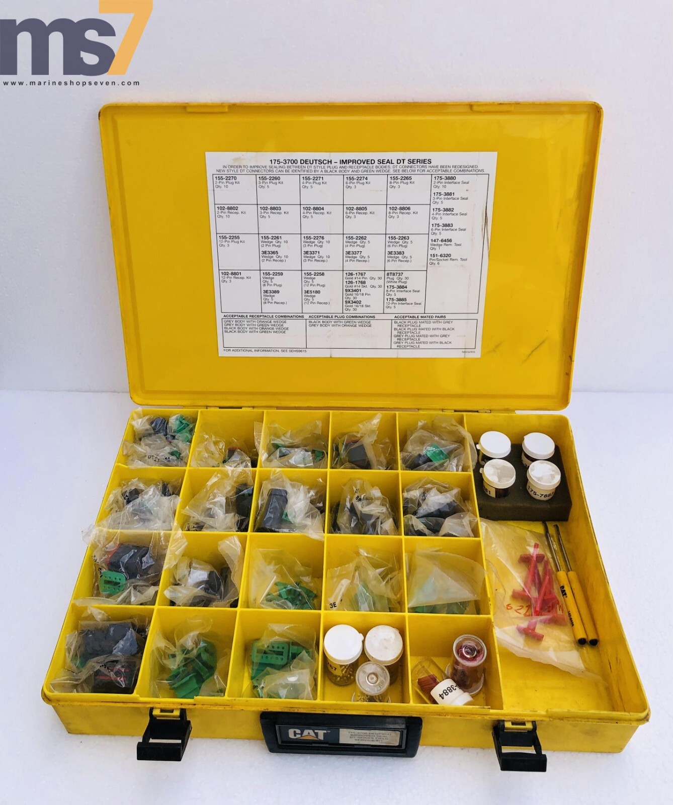 CATERPILLAR CAT 175-3700 DEUTSCH SEAL DT SERIES FIELD SERVICE KIT | eBay