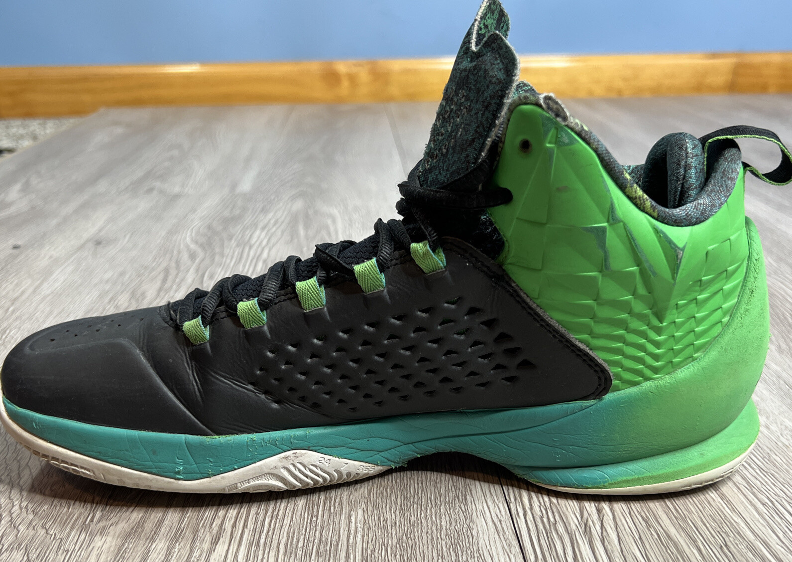 Men's Jordan Melo M11 'Light Green Spark' 716227-008 … - Gem