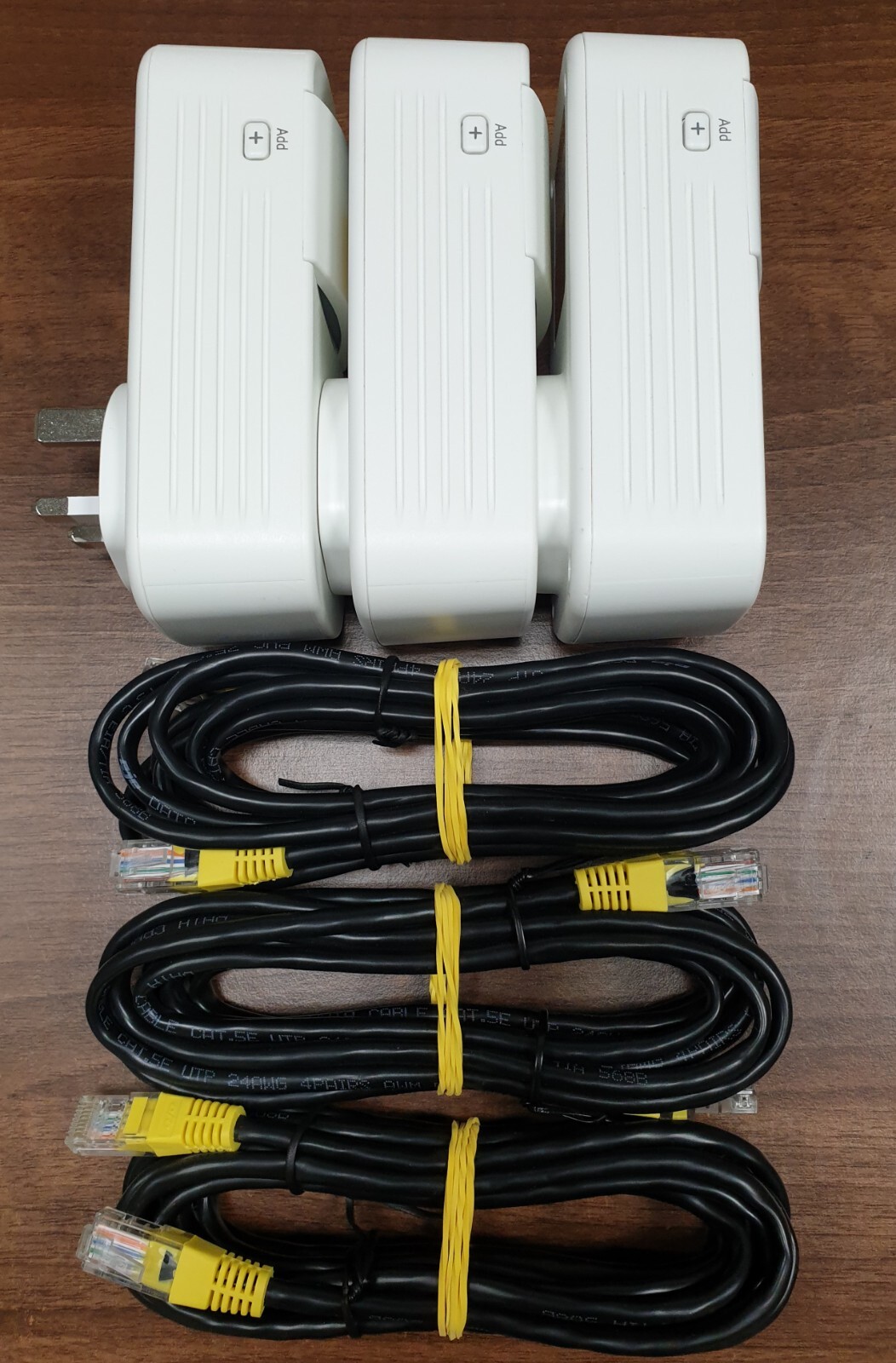 3 x BT Mini Connectors v2 VERSION 2 1000Mb GIGABIT Powerline Adapters ...