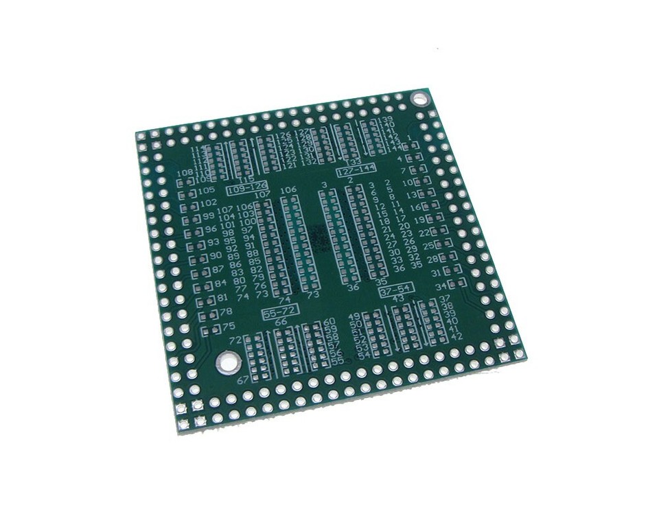 QFP EQFP TQFP LQFP144 128 0.5mm Pitch SMD to DIP Breakout Board | eBay