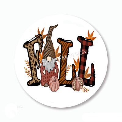 Fall Gnome Envelope Seals Labels Fall Scrapbook Stickers Autumn Party ...