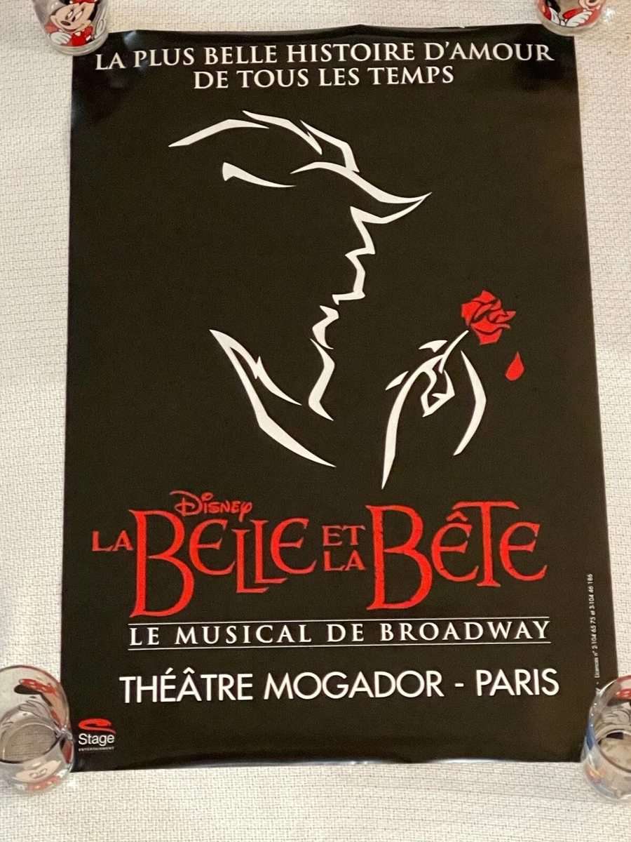 Beauty And The Beast Broadway Poster Belle