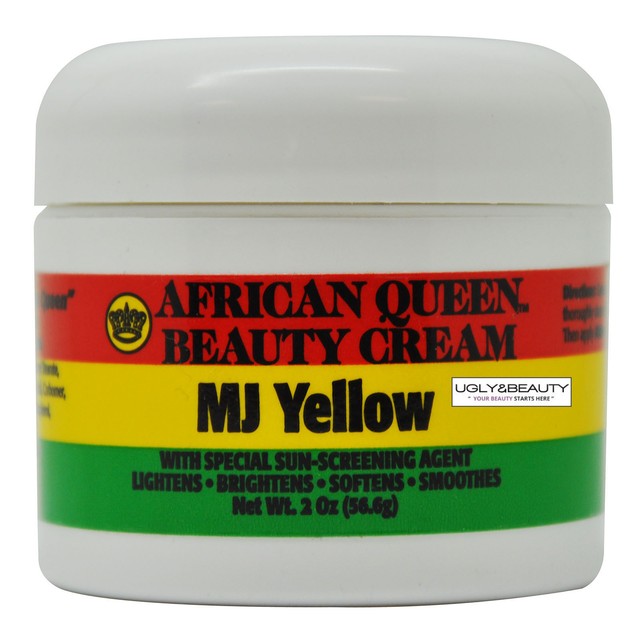African Queen Beauty Cream MJ Yellow 2 Oz / 56.6 G for sale online | eBay