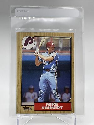 1987 Topps Mike Schmidt Baseball Card #430 Mint FREE SHIPPING | eBay