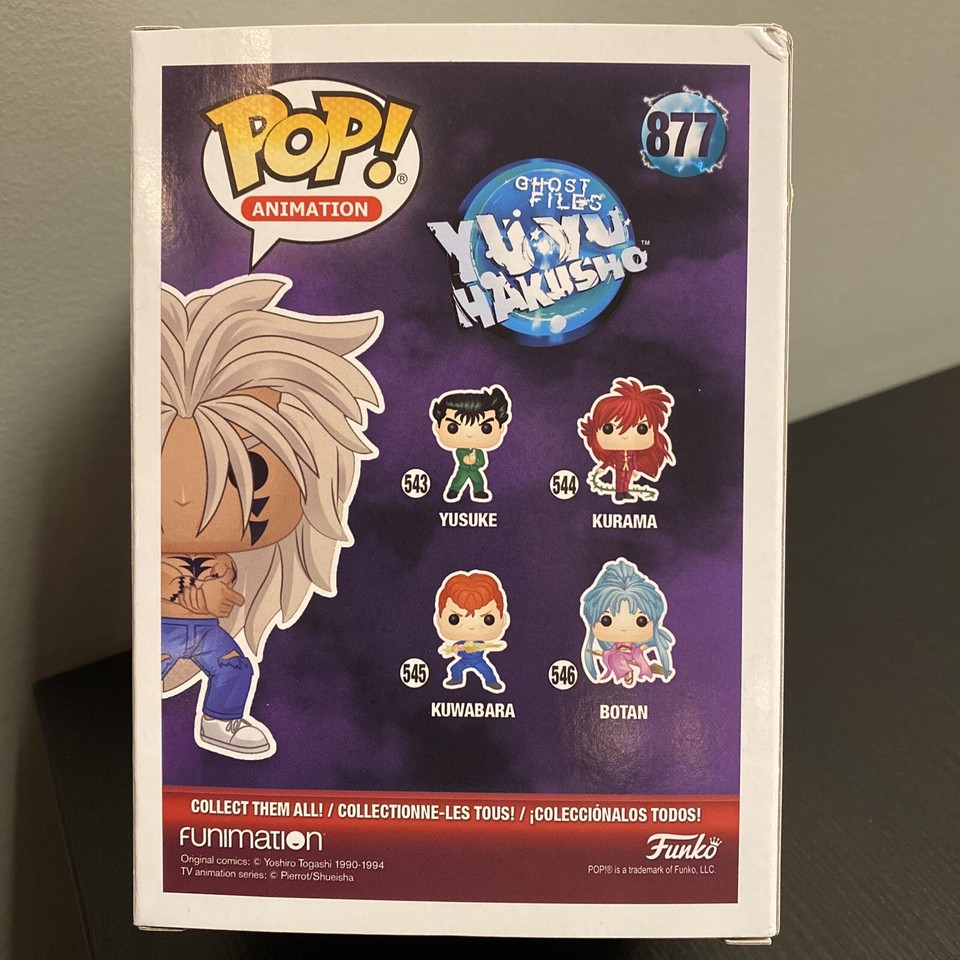 NEW Funko Pop Yusuke Yu Yu Hakusho 877 Funimation 2020 Exclusive Anime ...