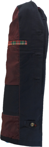 Real Hoxton Mens Navy Mac Coat | eBay UK