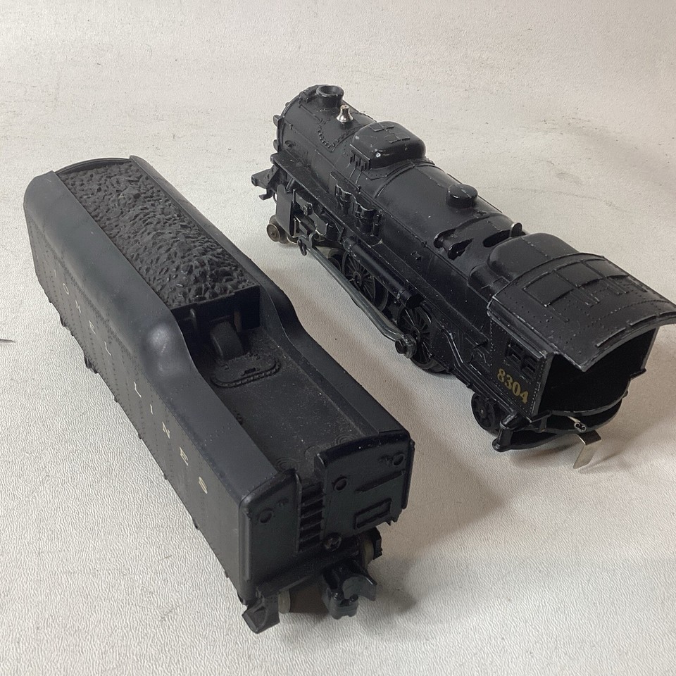 Lionel O-Gauge - Lionel Lines #8304 4-4-2 Steam Locomotive and Tender ...