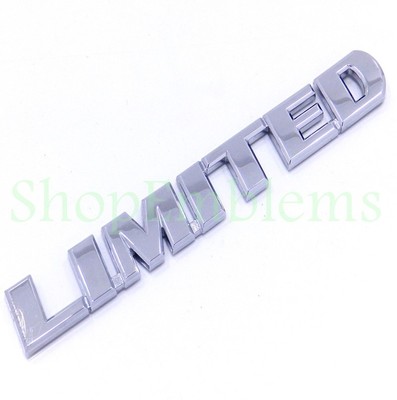 13 14 15 16 Toyota RAV4 Limited Liftgate Emblem Nameplate Badge OEM 1pc ...