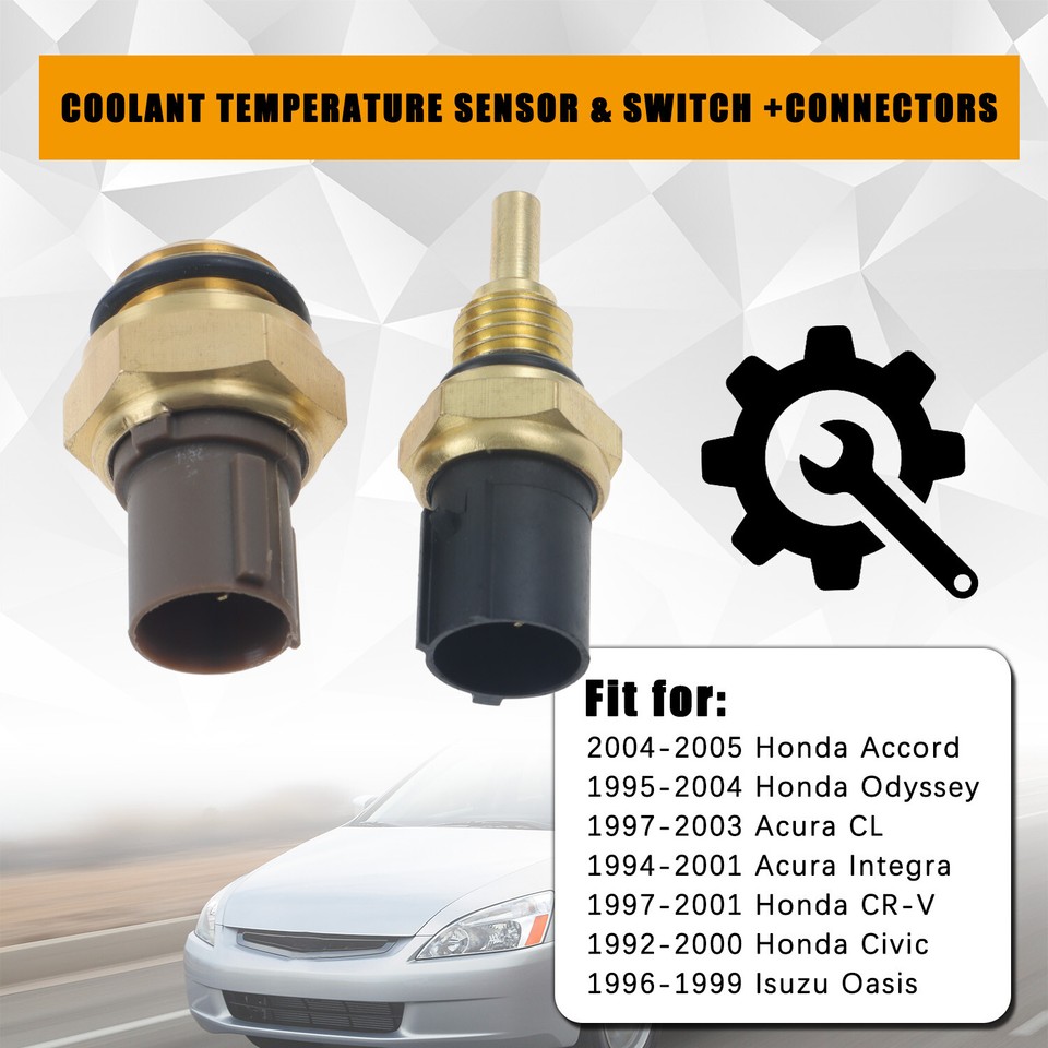 Cooling Fan Control Switch & Coolant Temperature Sensor with Wire Plug ...