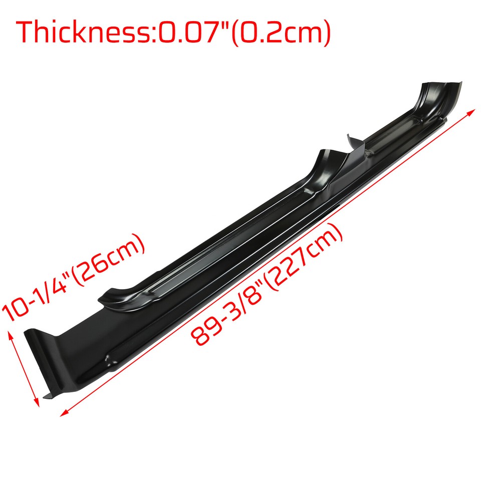 Driver Side Crew Cab Rocker Panels FOR 1999-2007 Chevy Silverado GMC ...