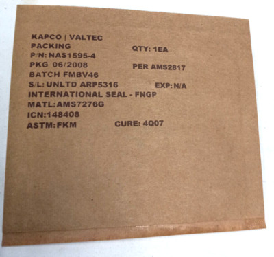 NAS P/N NAS1595-4 O-RING | eBay