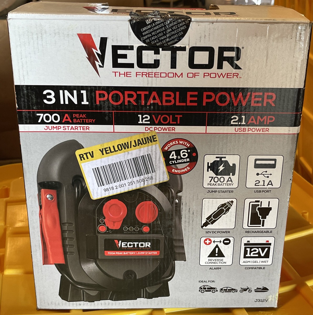What Is A Vector Jump Portable Vector Compressor And Jump Starter