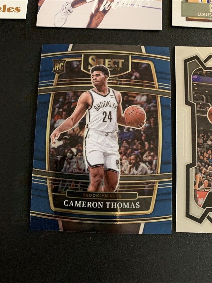 Cameron Thomas Lot Of 14 Different NBA Cards Nets, LSU | eBay
