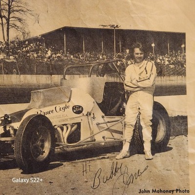 Bubby Jones Early Vintage Autographed Signed USAC 8X10 Press Photo | eBay
