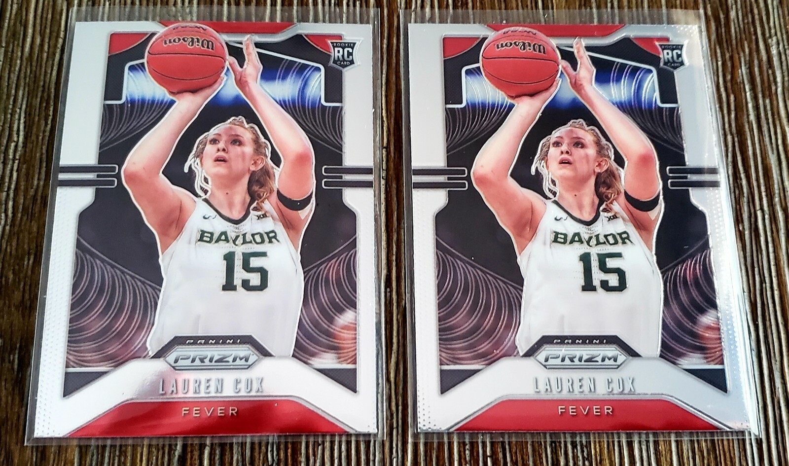 Lauren Cox 2020 Panini Prizm WNBA Base Cards Rookie RC Lot Of 2 FEVER ...