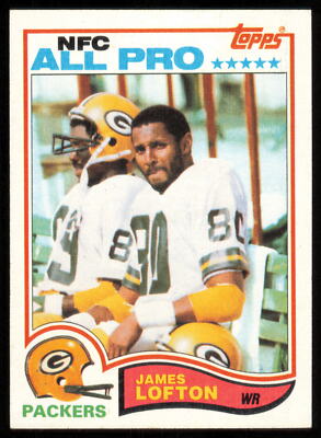 1982 Topps Football #364 James Lofton Green Bay Packers | eBay