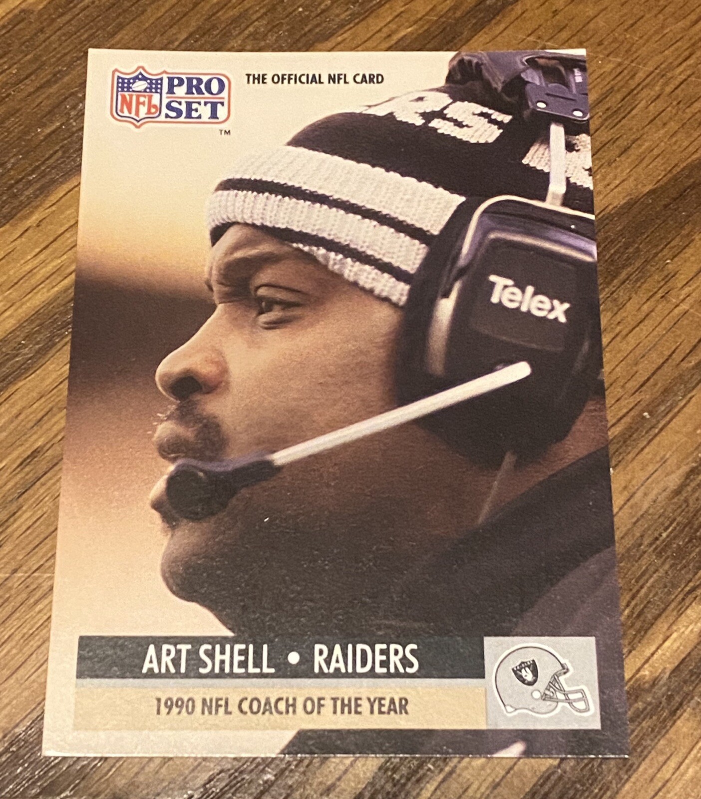 Art Shell - Raiders Head Coach (1990 Coach of the Year) NFL Pro Set ...