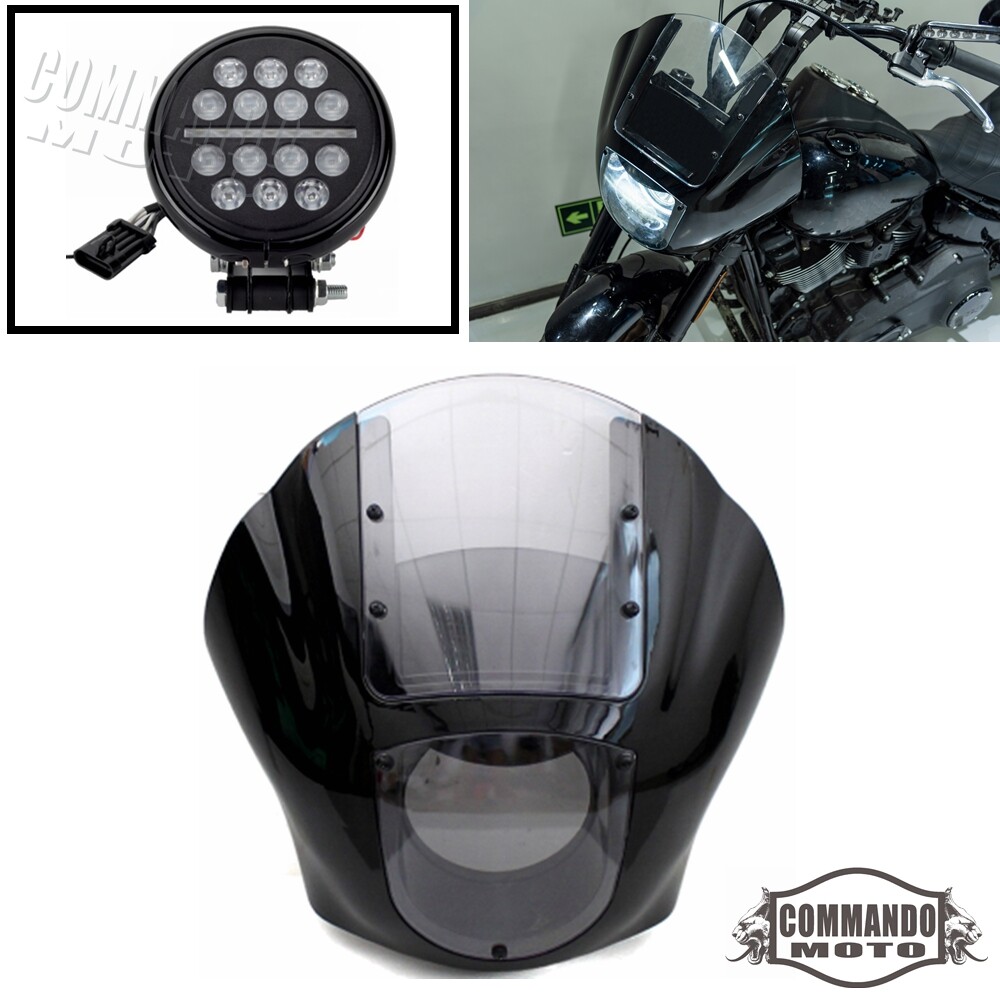Quarter Fairing Windshield Headlight Kit For Harley Low Rider S FXLRS ...