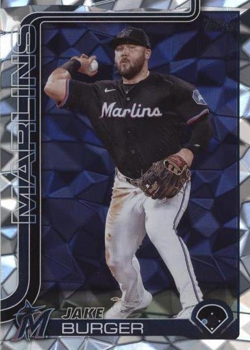2025 Topps Series 1 - Jake Burger #330 Diamante Foil for sale online | eBay