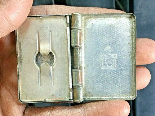 Vintage Old Rare Small Jintan Medicine/ Pills Adv. Brass Box, Japan | eBay