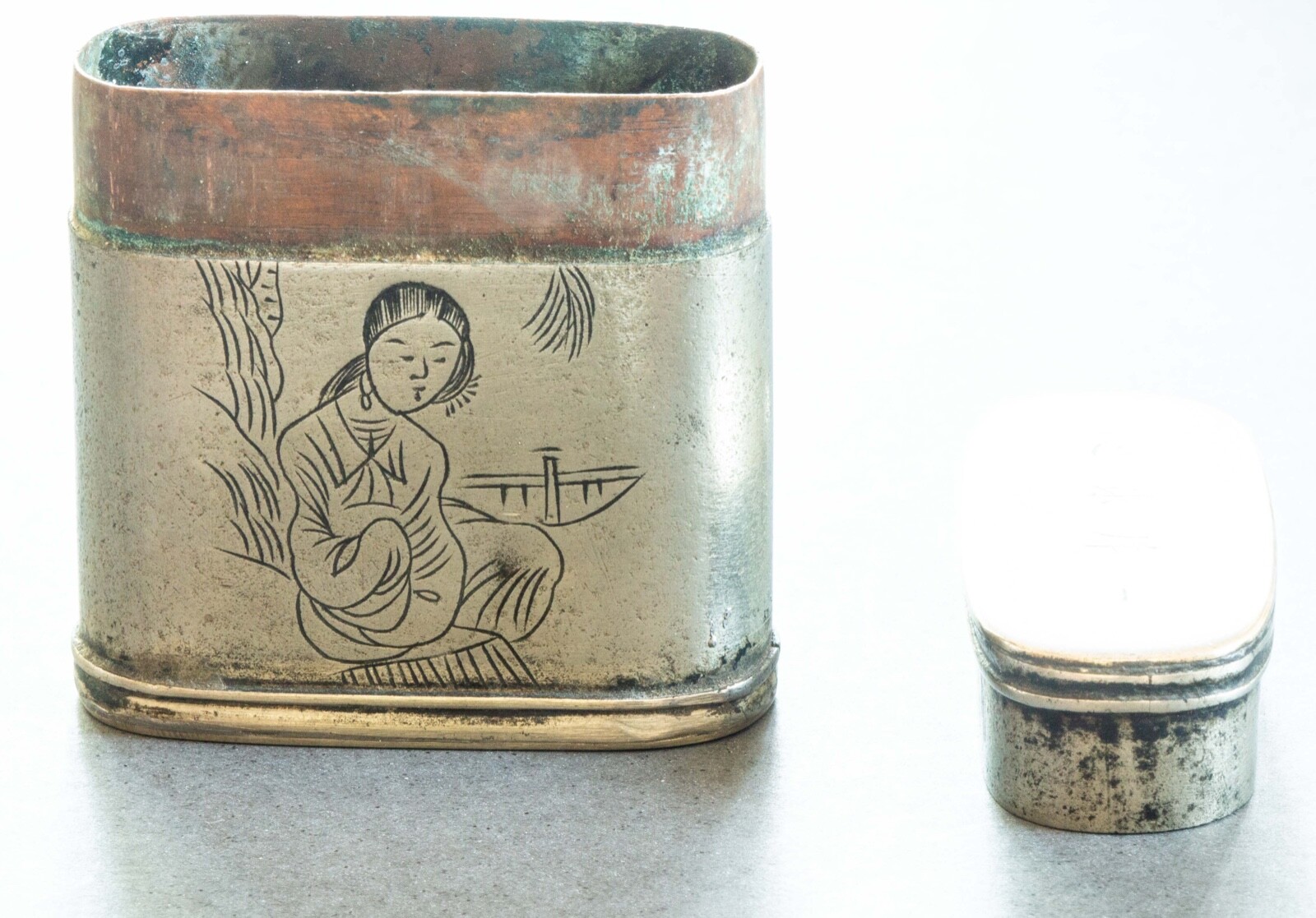 Antique/vintage Chinese Opium Box #409 | eBay