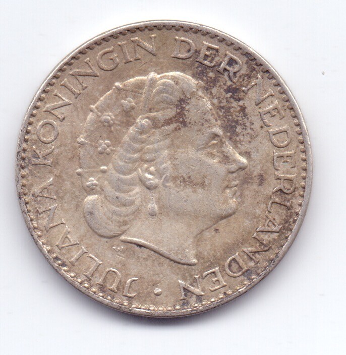 1957 Netherlands Silver 1 Gulden Coin Nederland Dutch 1G | eBay UK