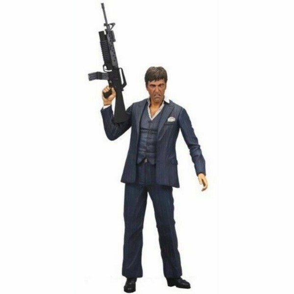 NECA Scarface Tony Montana Blue Suit Action Figure for sale online | eBay