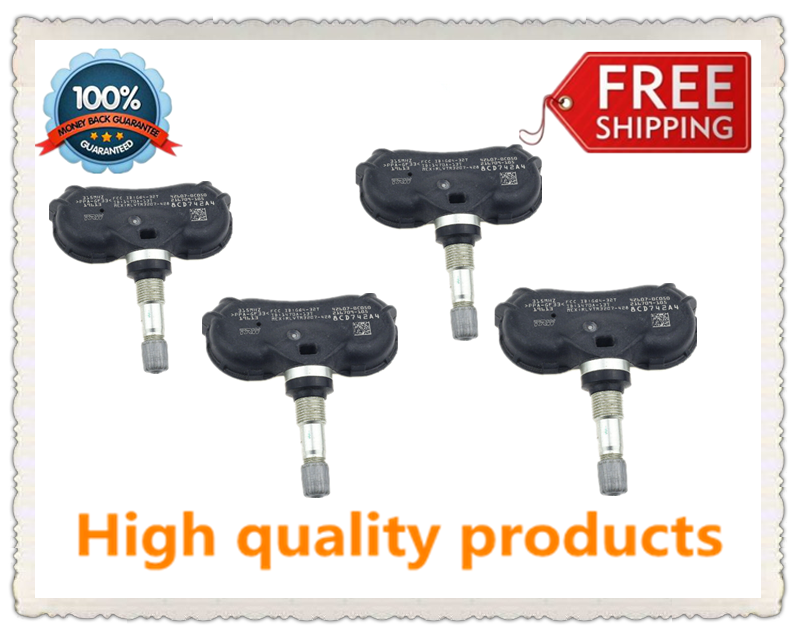 4pcs Tire Pressure Monitor Sensor 42607-0C050 42607-0C070 Fits For ...