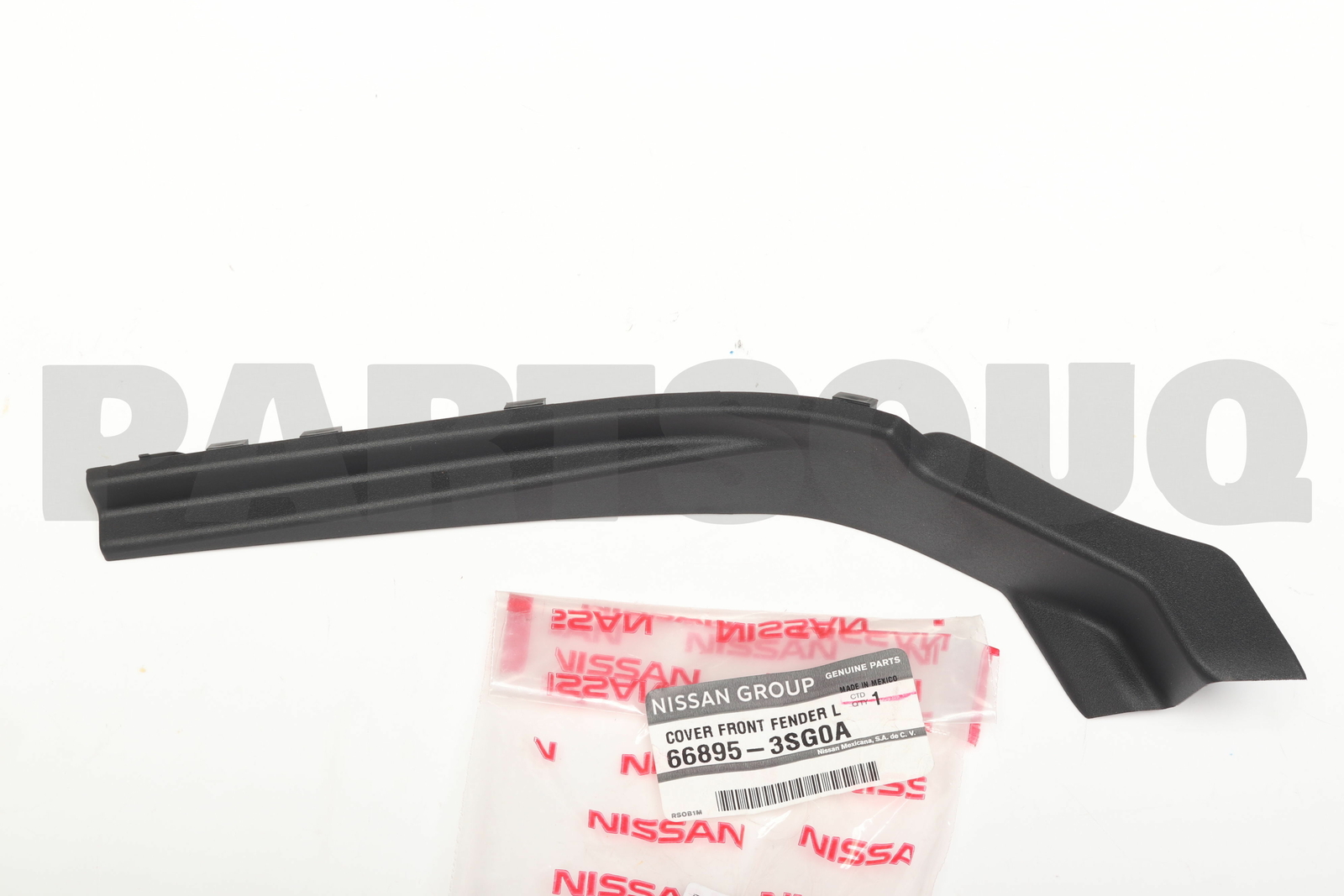 668953SG0A Genuine Nissan COVER-FRONT FENDER,LH 66895-3SG0A | eBay