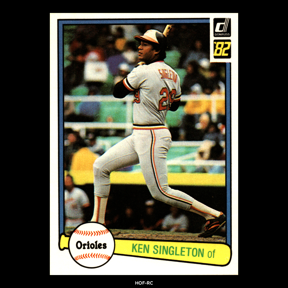 1982 Donruss Ken Singleton Orioles #105 NM-MINT | eBay