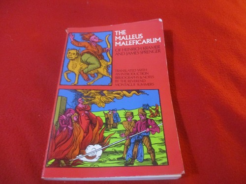 The Malleus Maleficarum 1971 Paperback, by Heinrich Kramer; James | eBay