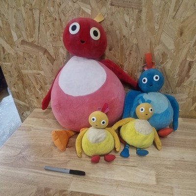 Cbeebies Twirlywoos Plush set-BigHoo, Toodloo, Chickedy ,Chick Some ...