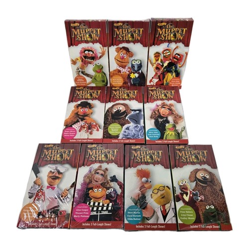 Best of The Muppet Show - Lot of 10 VHS Tapes - TIME LIFE 2000 ...