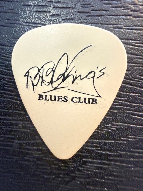 BB KING / ONE SIDED / GUITAR PICK | eBay