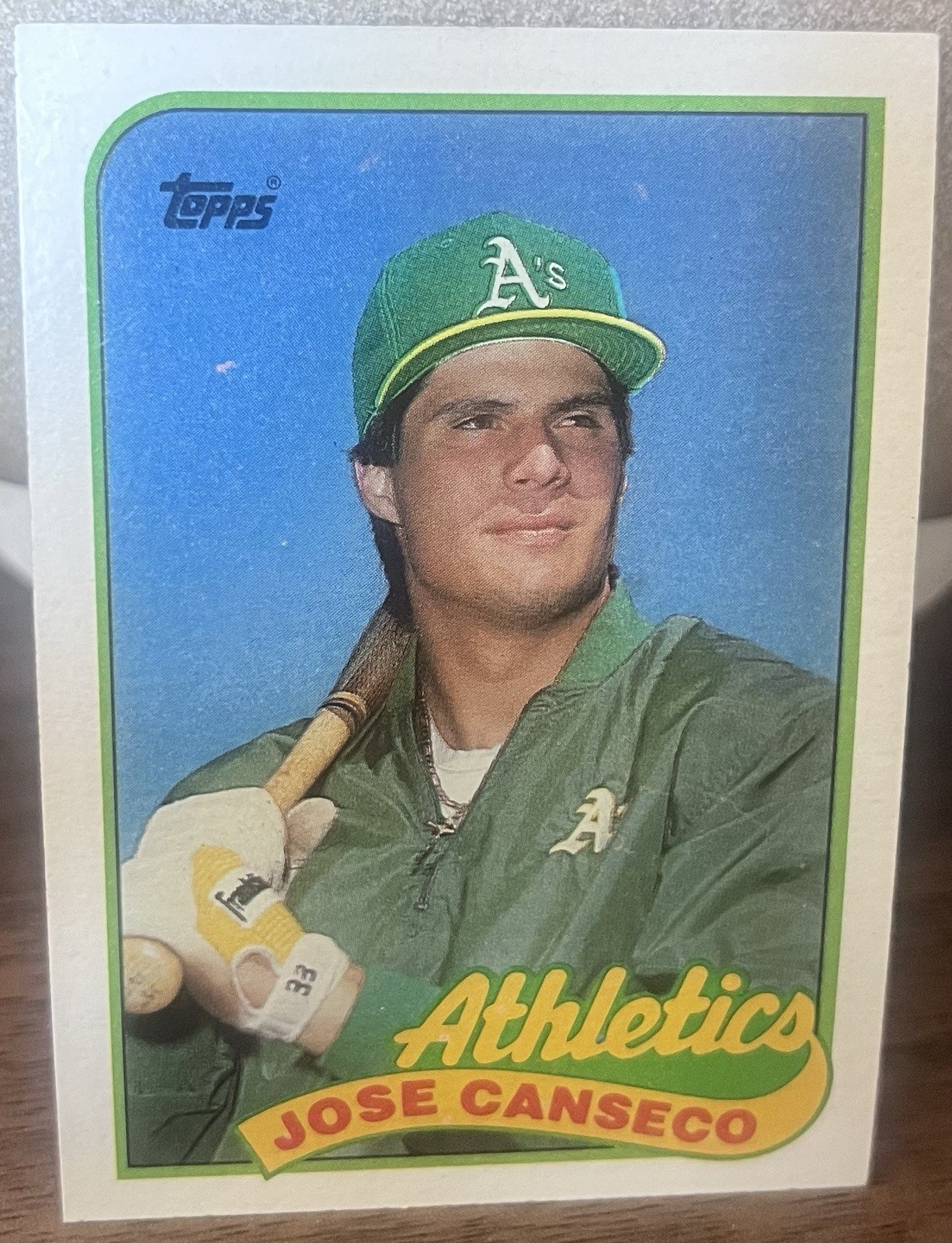 1989 Topps - Jose Canseco #500 *Error Card* | eBay