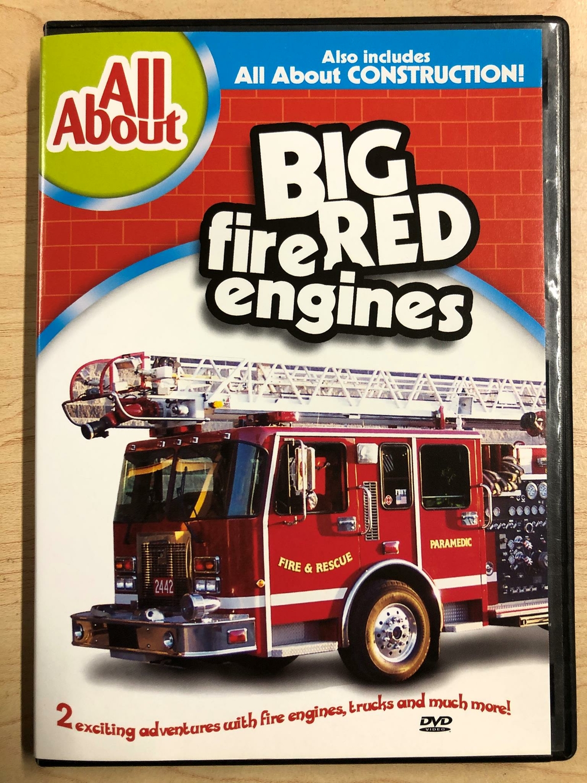 All About - Big Red Fire Engines and Construction (DVD, 2005) - K10 | eBay
