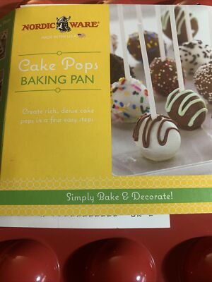 Red Nordic Ware Cake Pops Baking Pan | eBay