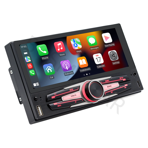 6.86in Car MP5 Player Wireless CarPlay Android Auto Bluetooth FM Radio ...