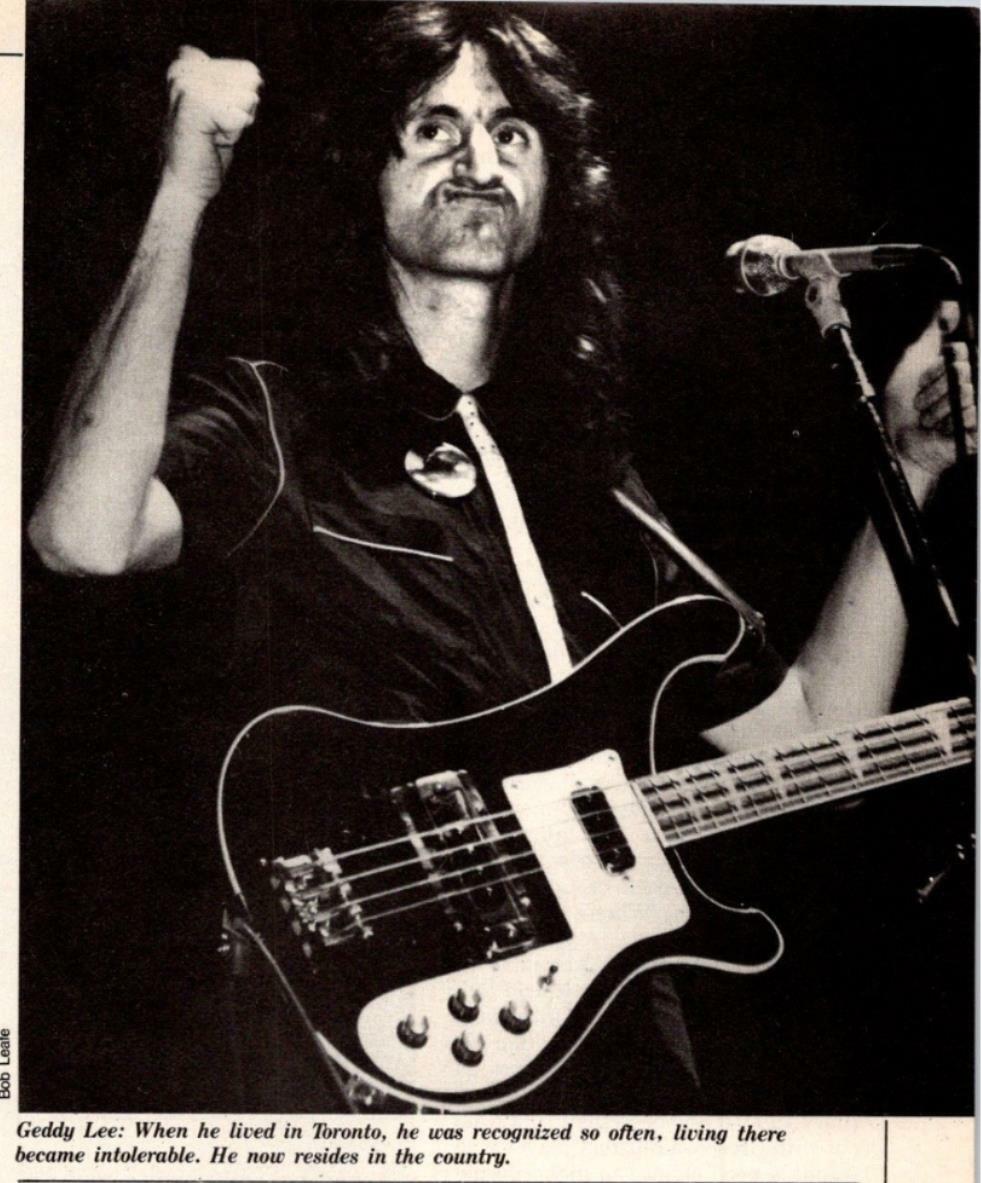 1982 VINTAGE 4PG MAGAZINE ARTICLE/CLIPPING OF RUSH'S SIMPLER SIGNALS ...