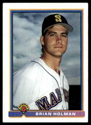 1991 Bowman Brian Holman Seattle Mariners #240 | eBay