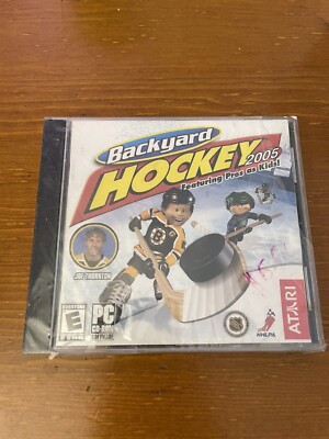 Backyard Hockey Featuring Pros as Kids! Atari 2005 PC Edition CD-ROM ...