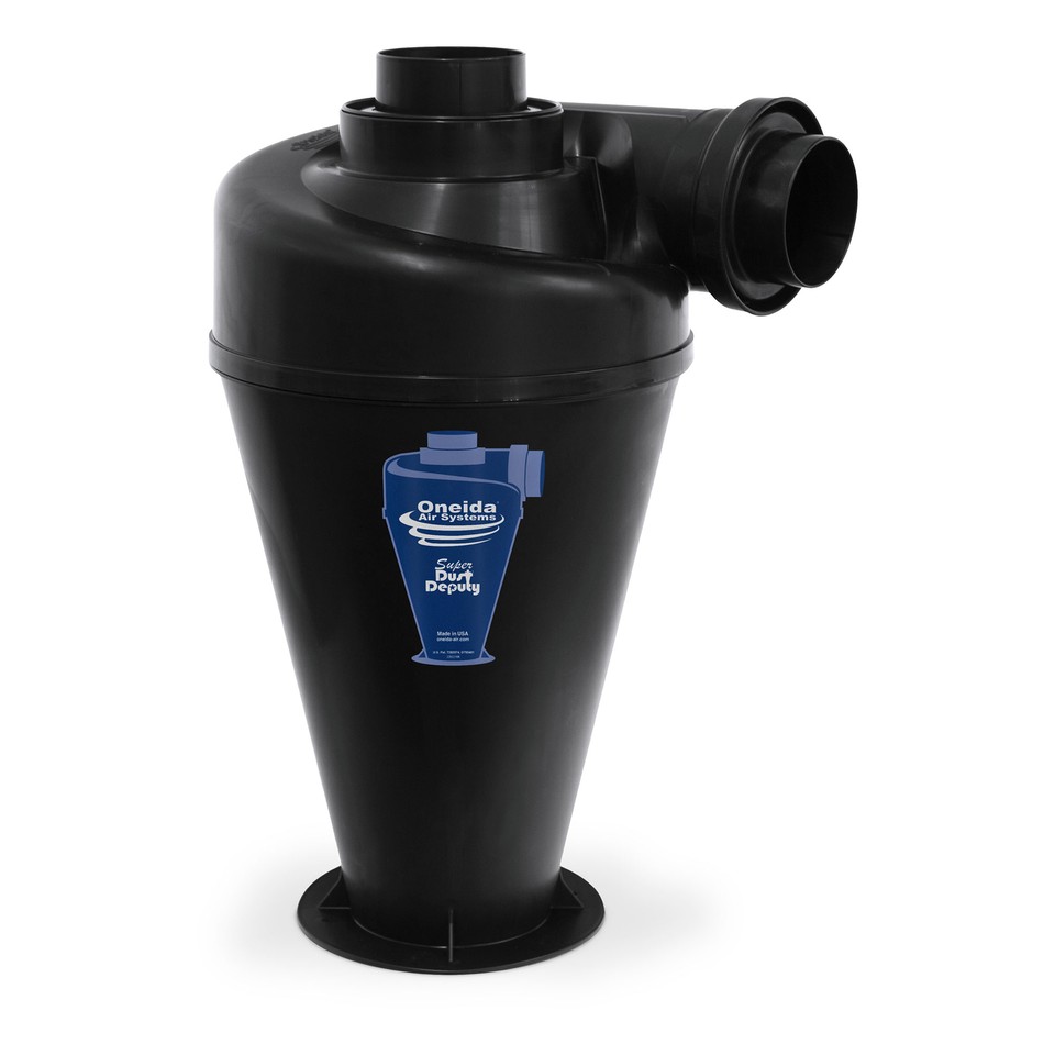 Oneida Air Systems Dust Deputy DIY Cyclone Attachment, Accessory Only ...