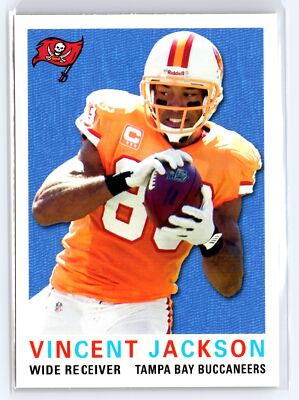2013 Topps Archives Vincent Jackson 1968 Design #197 Tampa Bay ...