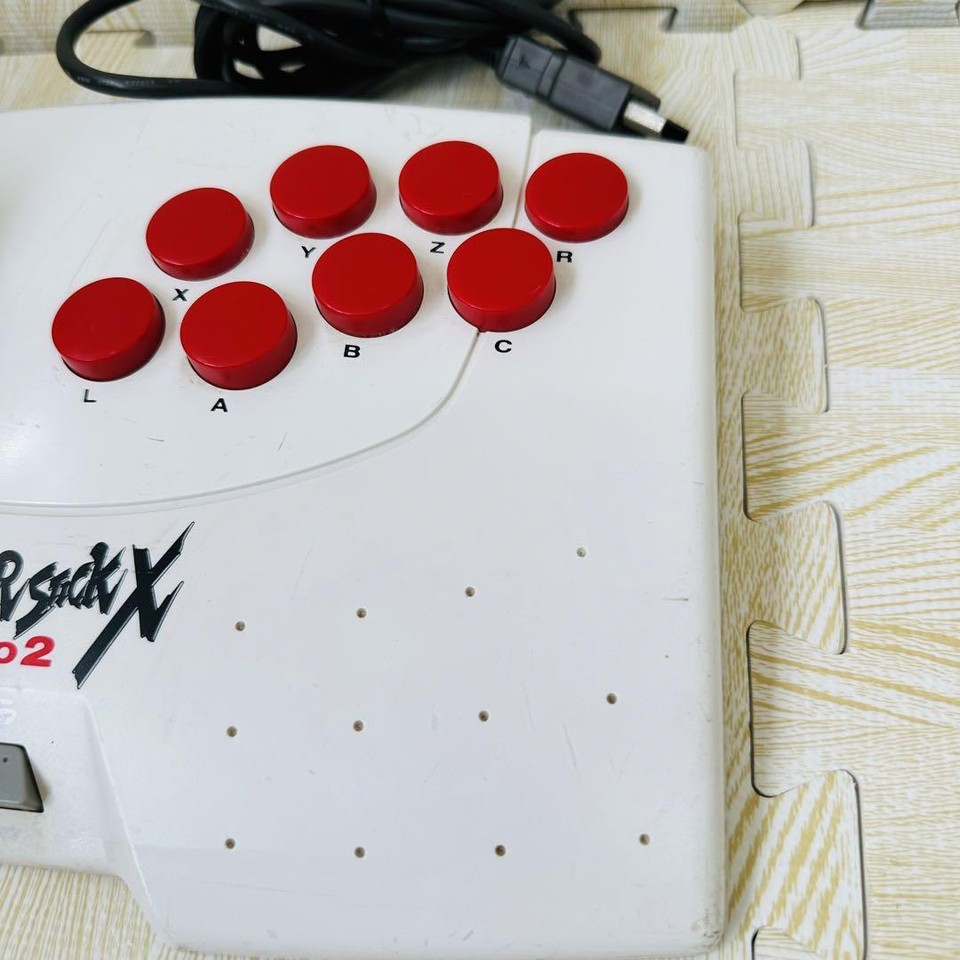 Sega Saturn Ascii FIGHTER STICK X ZERO 2 ASC-0602 Controller Boxed 2465 ...