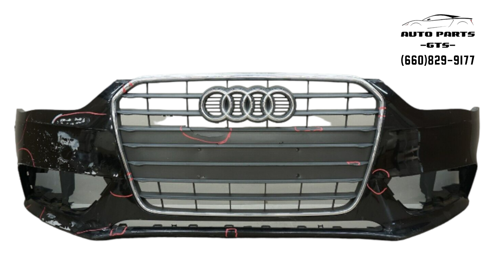 2012-2016 AUDI A4 FRONT MAIN BUMPER COVER OEM 8K0.853.651.G 12 13 14 15 ...